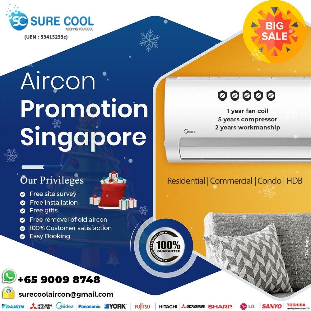 Best Aircon Promotion Service | Aircon Promotion Singapore | by Bayini ...