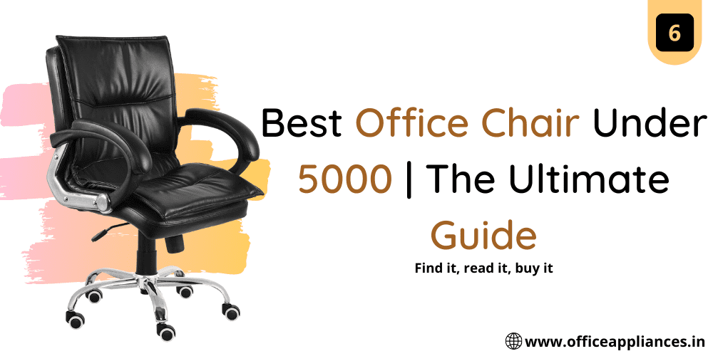 Best Office Chair Under 5000 in India | by Officeappliances | Medium