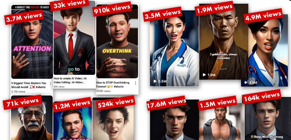 TOP 4 KILLER AI APPS 👨‍💻YouTube Channel 🚀 Growth Million and Make ...