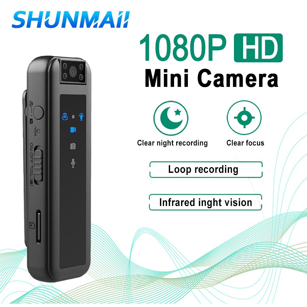 Big Deals! Mini Law Enforcement Recorder HD1080P Small Outdoor Sports ...