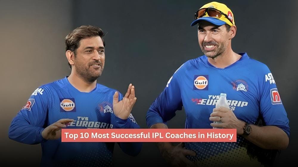 Top 10 Most Successful IPL Coaches in History | by isportindia | Sep ...
