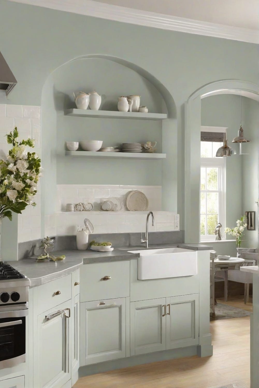 Is OYSTER BAY (SW 6206) wall paint good for Kitchen in [2024] Edition ...