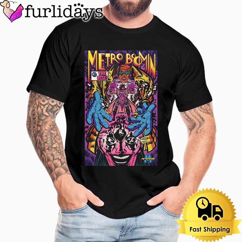 Metro Boomin The Metroverse The Rise Issues Cover Art Unisex T-Shirt ...