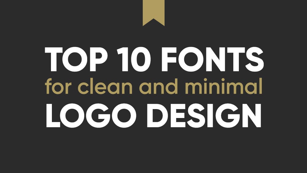 10 Best Pro Fonts for Clean and Minimalist Logo Design | by Jacob Cass ...