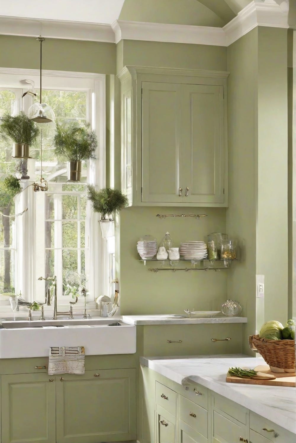 dill-wall-paint-kitchen-revamp-2024 Continue Reading — https ...