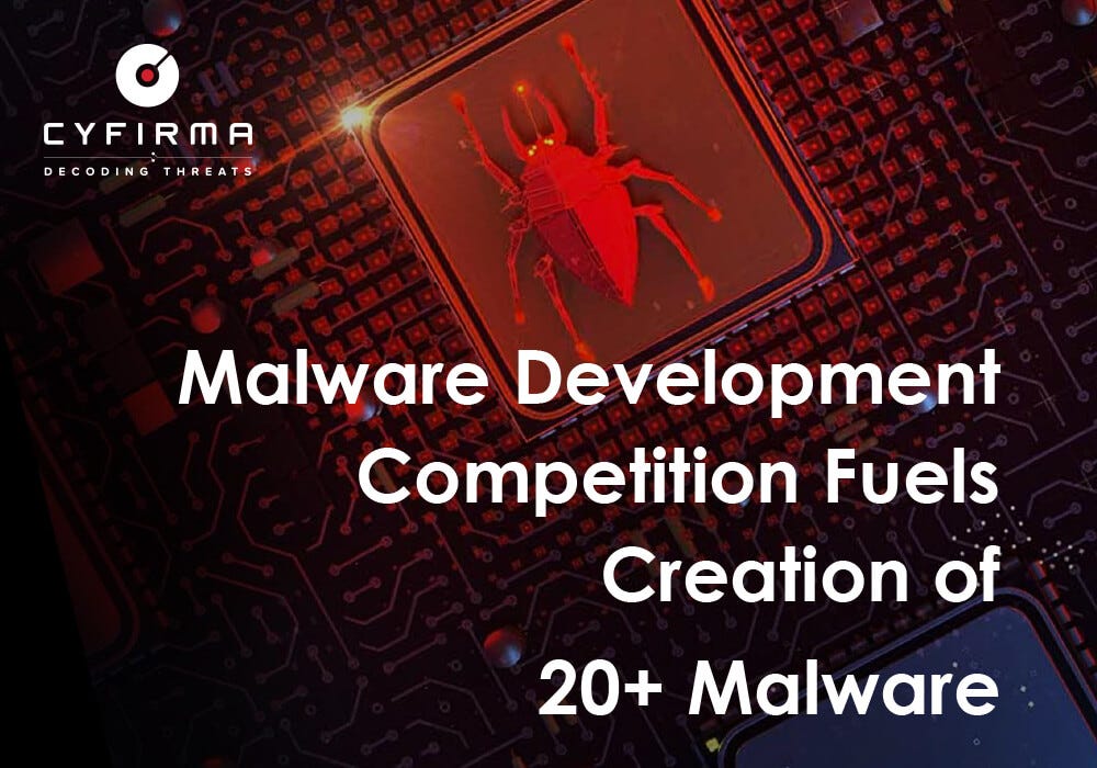 Malware Development Competition Fuels Creation of 20+ Malware | by ...