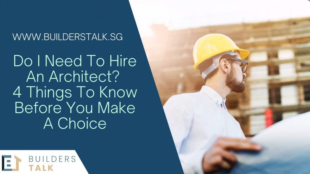 Do I Need To Hire An Architect? 4 Things To Know Before You Make A ...