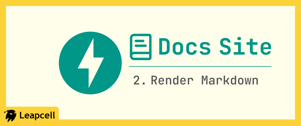 Build a Docusaurus-like Site with FastAPI: Step 2 — Render Markdown | by Leapcell | Medium