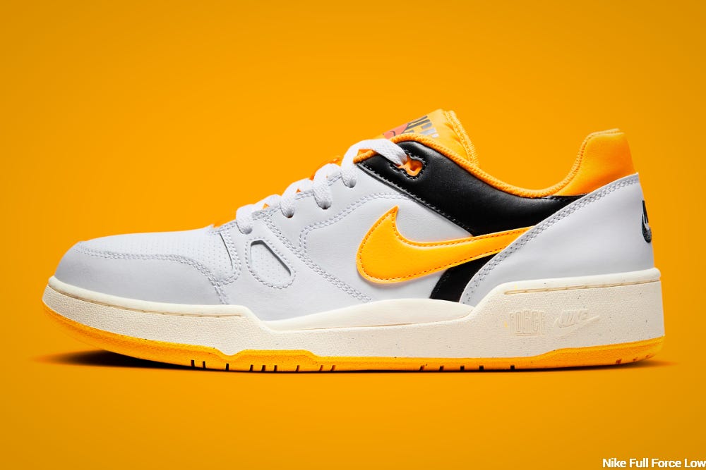 Nike Full Force Low with “Varsity Maize” Color | by Fashion Brand Shoes ...