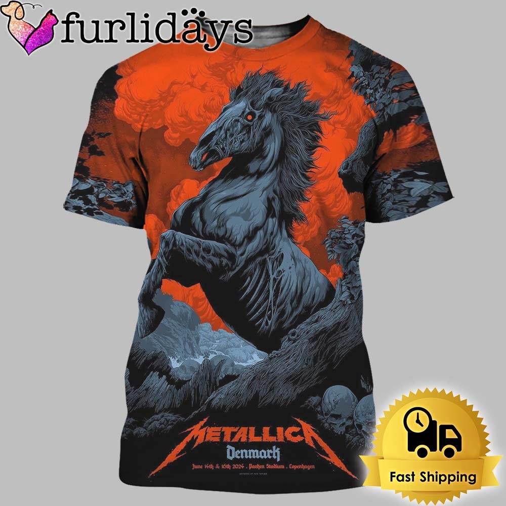 Metallica Copenhagen Denmark The Devil Horse Merch Pop Up M72 World ...