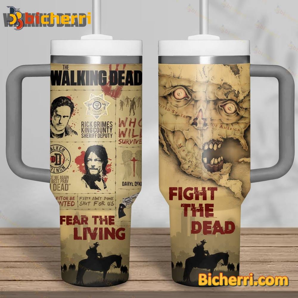 Elevate Your ‘The Walking Dead’ Fandom with this Exclusive Tumbler | by Arthur | Medium