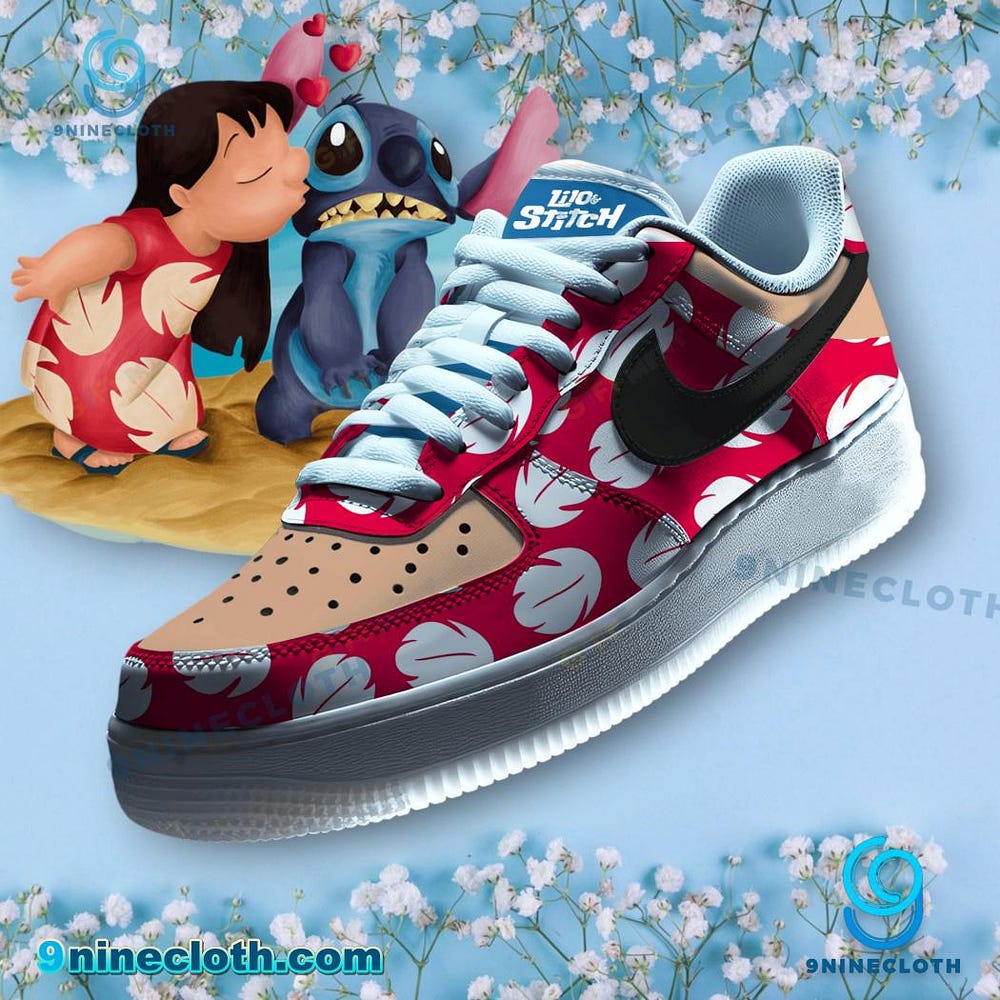 Aloha, Fashionistas! Rock the Lilo & Stitch Vibes with These Custom Air ...