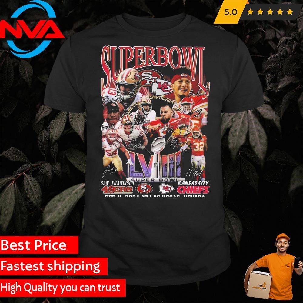 Official Super Bowl Lviii San Francisco 49ers Vs Kansas City Chiefs Feb ...