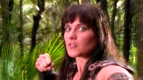 Xena Warrior Princess Angry