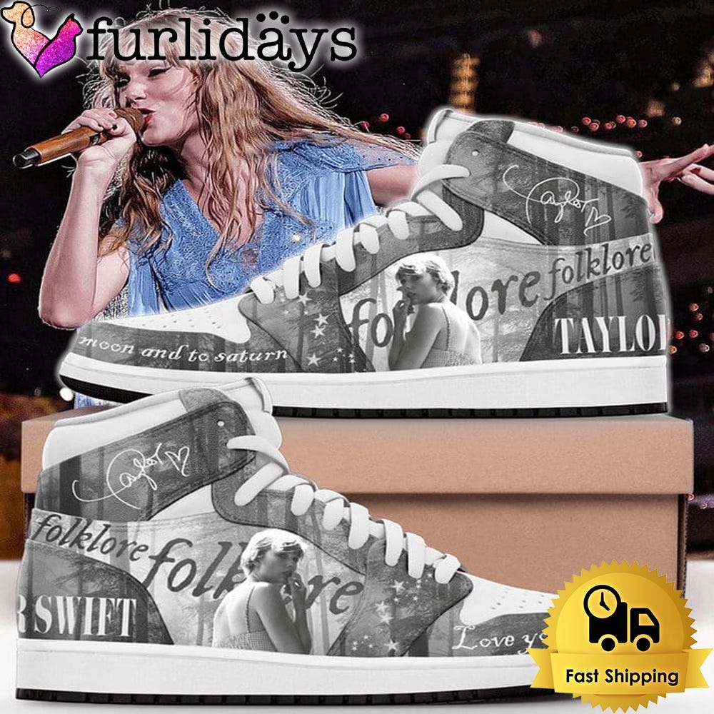 Taylor Swift Foklore Love You To The Moon And To Saturn Air Jordan 1 ...