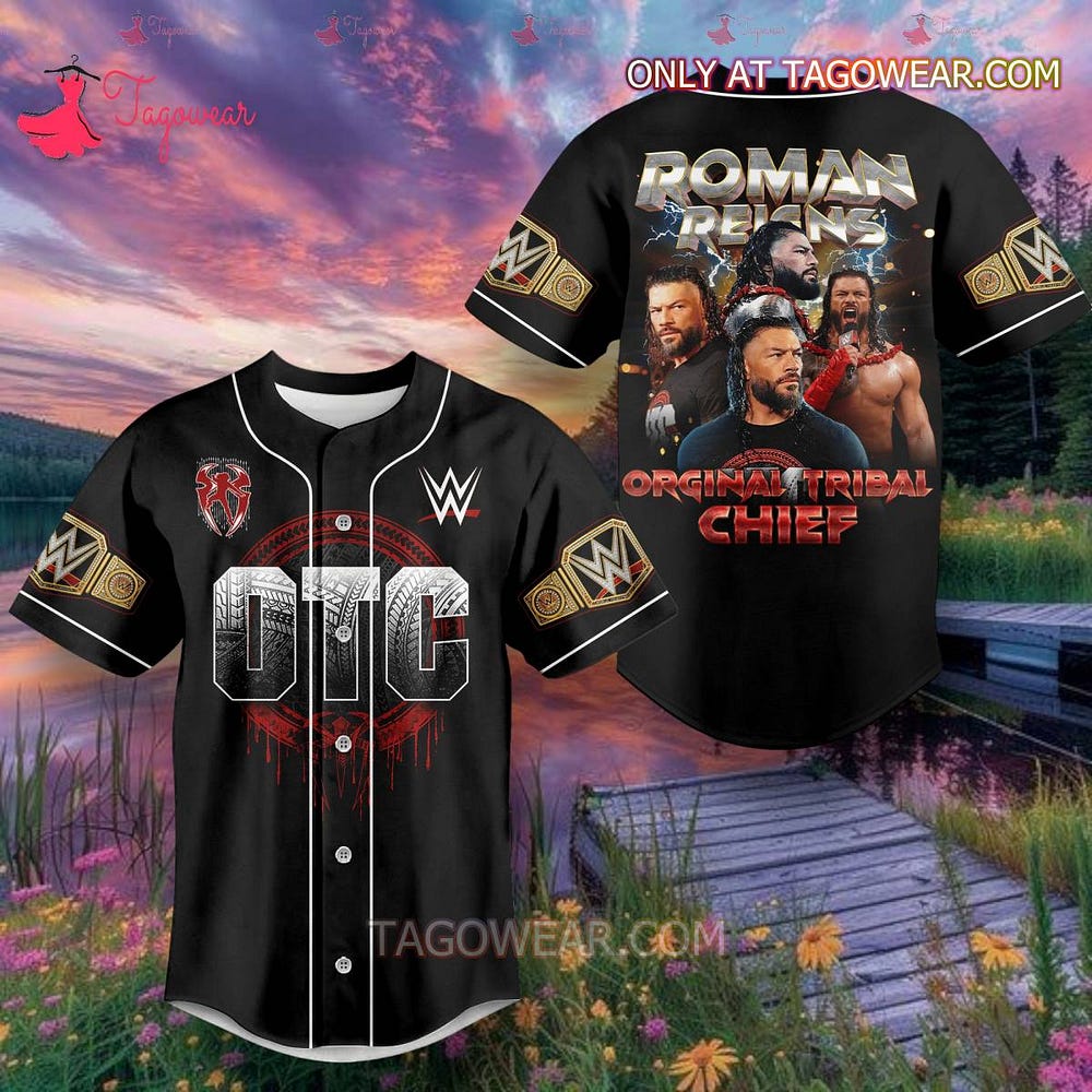 Unleash Your Inner Tribal Chief: The Roman Reigns Baseball Jersey You ...