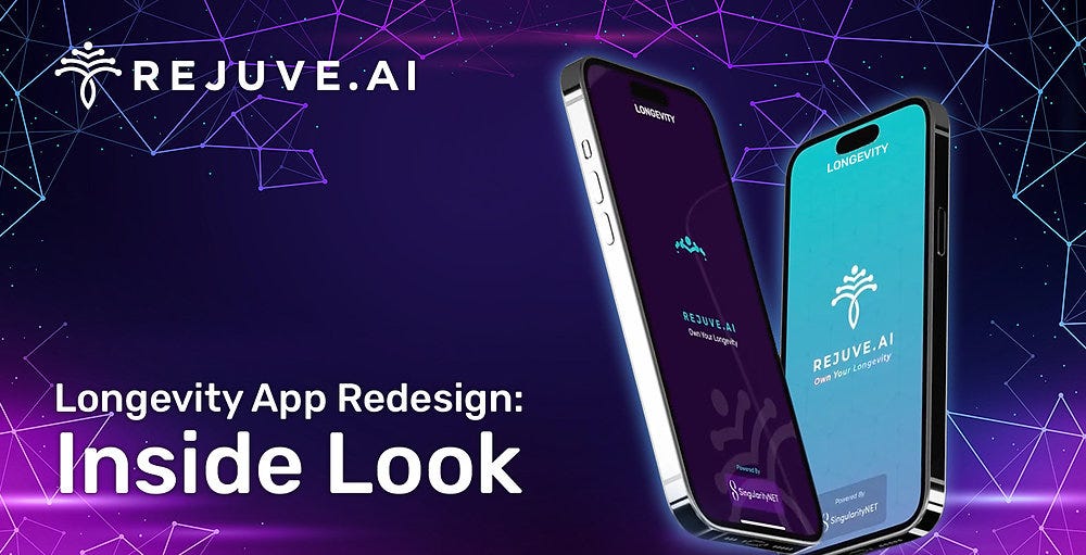 Longevity App Redesign: Inside Look | by Rejuve.AI Team | Medium