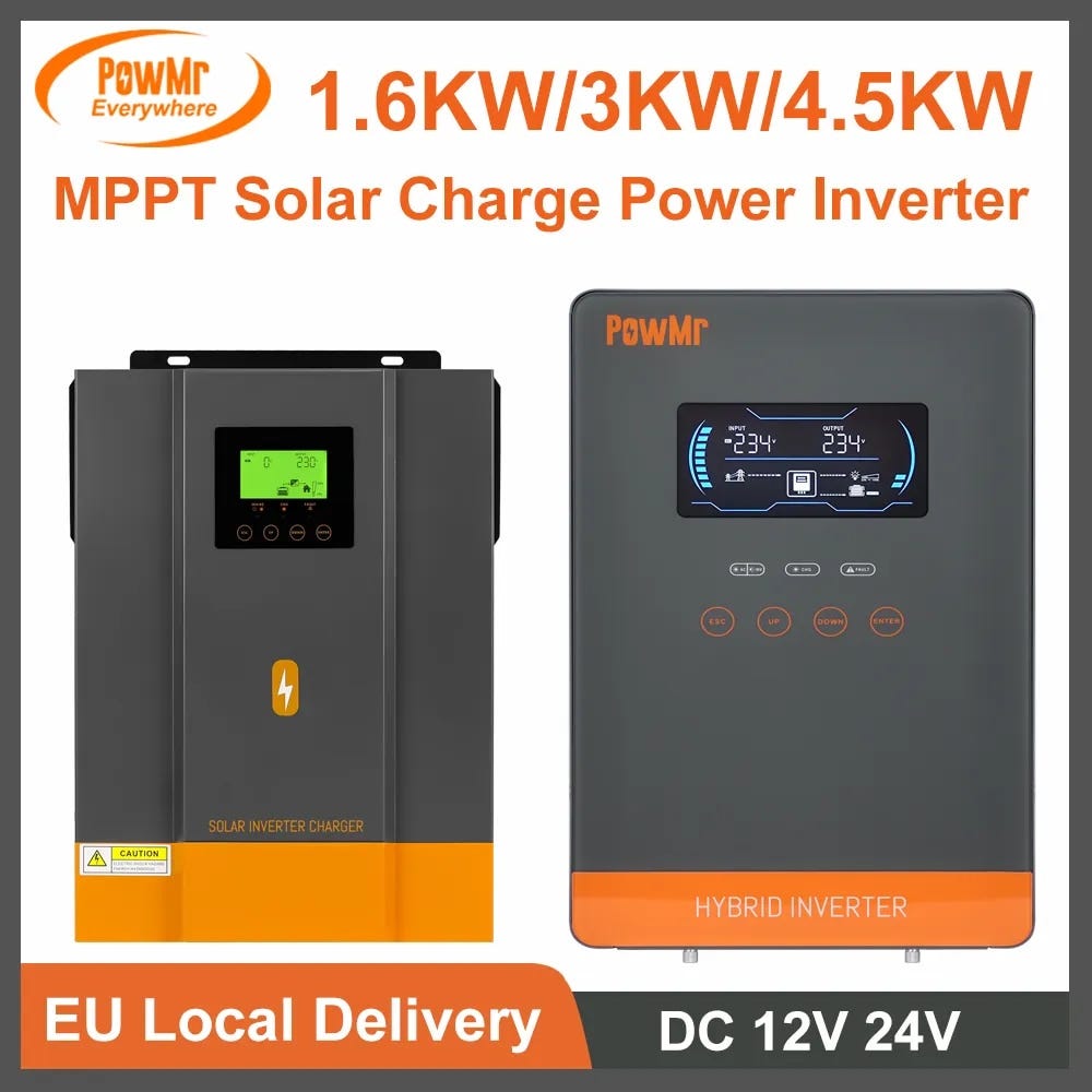Big Deals! 1.6KW 3KW 4.5KW 6.5KW 12V 24V Battery Charge with 80A 150A ...