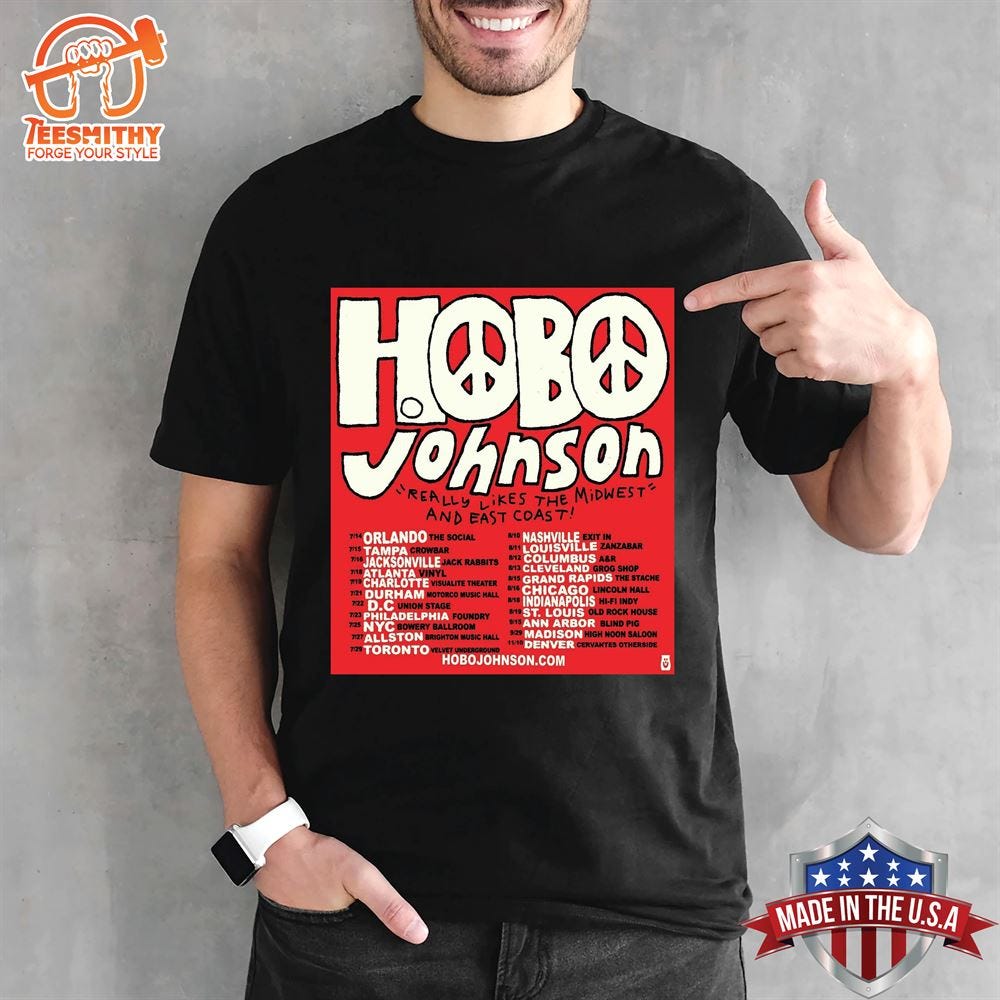 Hobo Johnson Concert Tour History Updated For 2024 Concert T-shirt ...