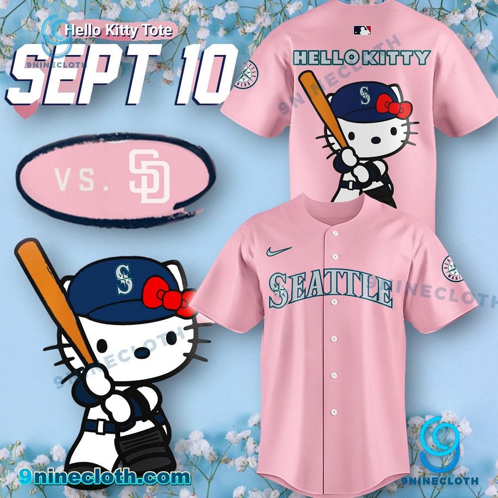 Seattle Mariners X Hello Kitty Night: A Must-Have Baseball Jersey for ...