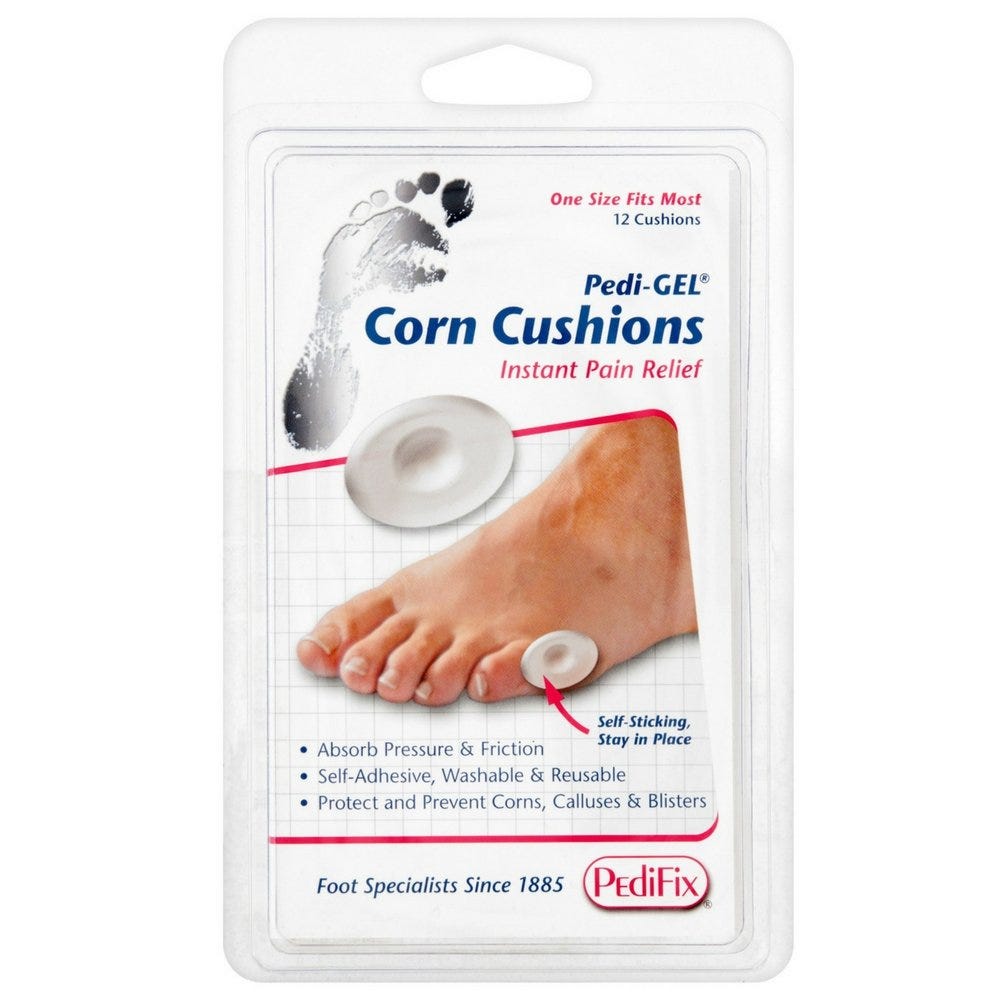 PediFix Pedi-Gel Corn Cushions — Relieves and Naturally Heals Painful ...