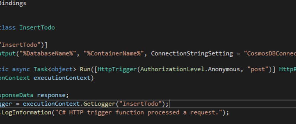How do bindings work in Isolated Process .NET Azure Functions? | by Will Velida | Geek Culture ...