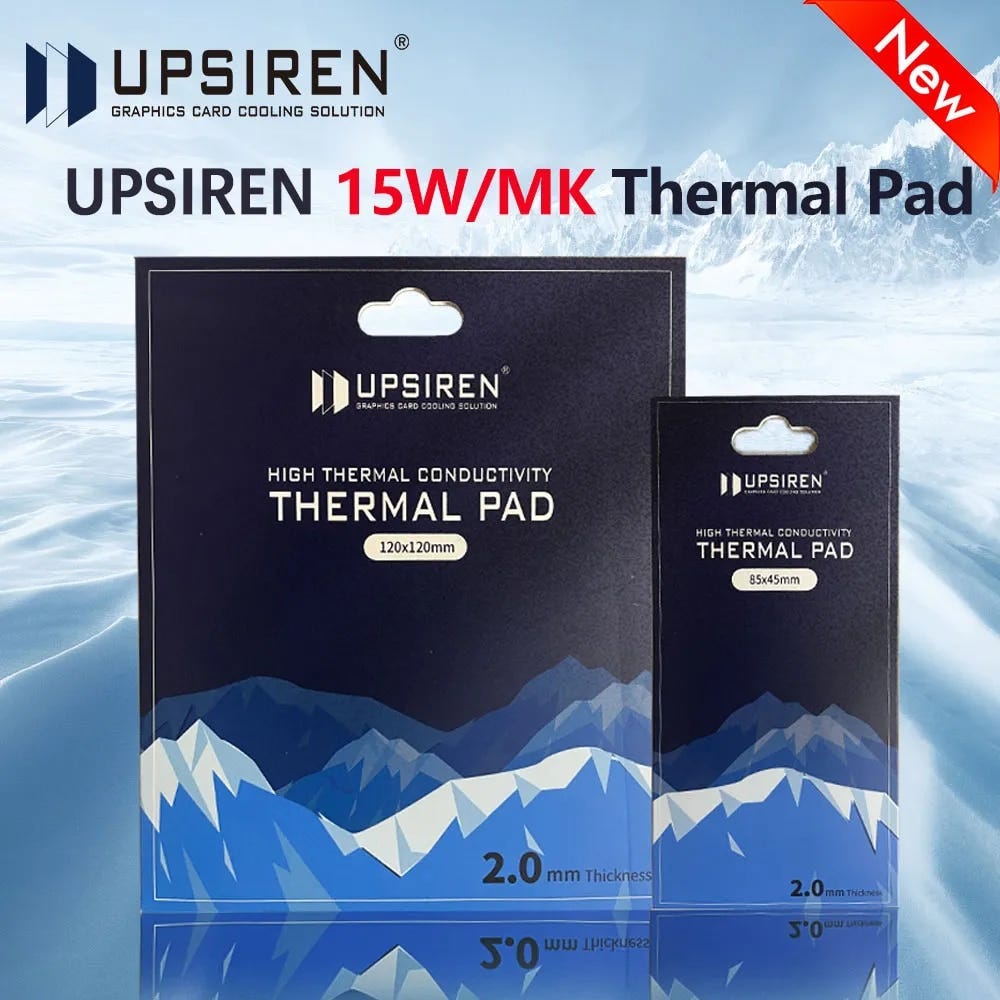 Top 5! UPSIREN Graphics Card Cooling 15W/MK thermal pad Heat Dissipation Silicone Pad CPU/GPU ...