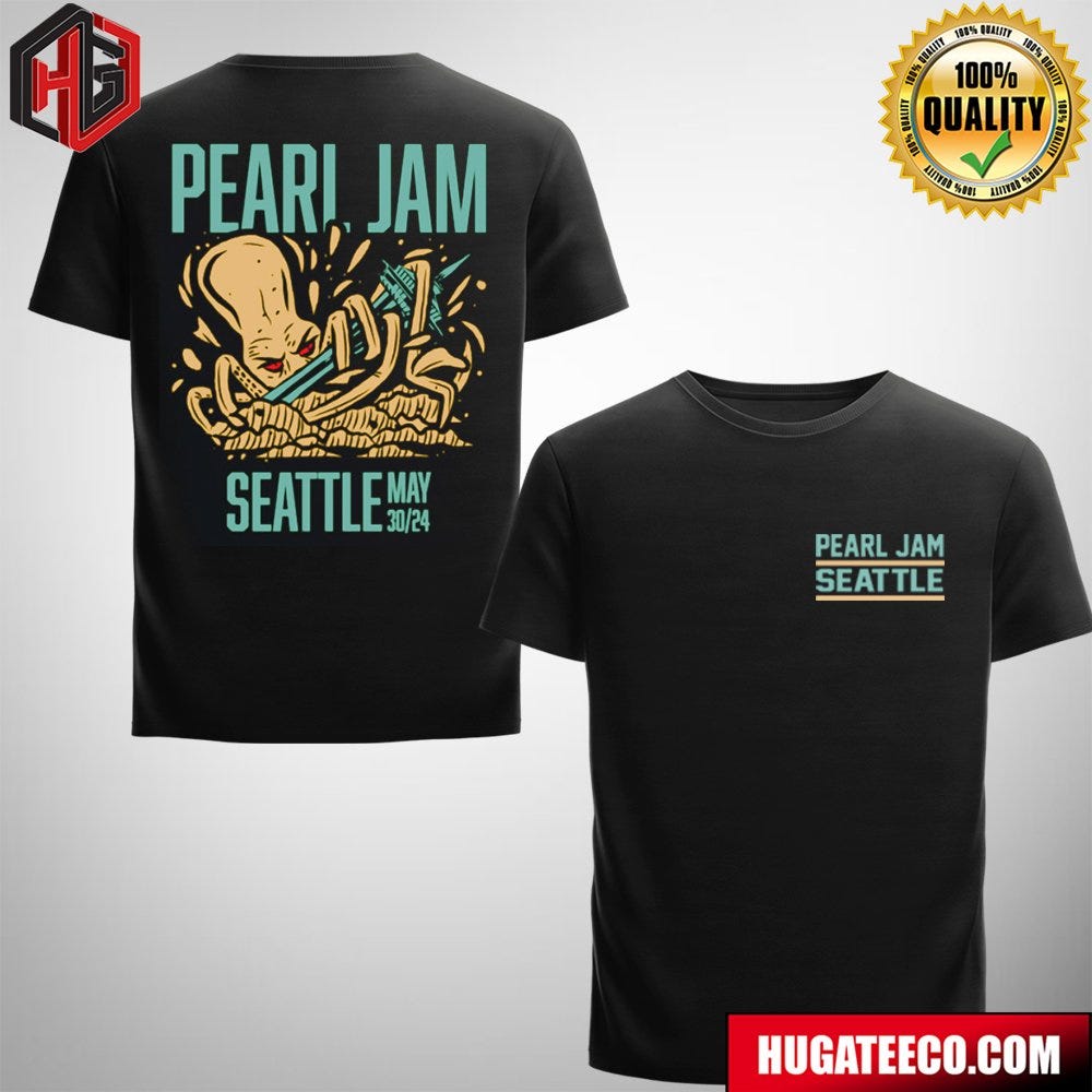 Pearl Jam Seattle Boombox Dark Matter In Seattle WA On May 30 2024 At ...