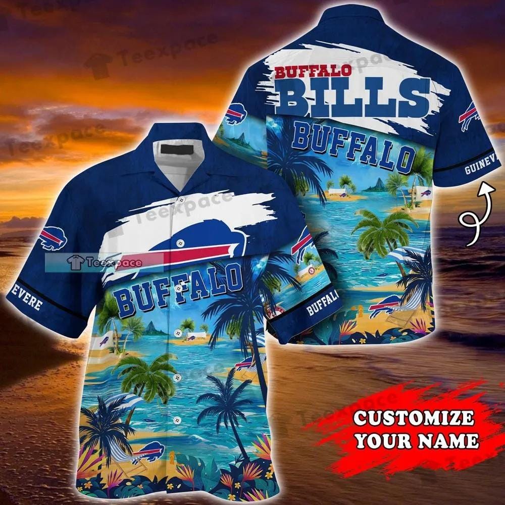 Customized Buffalo Bills Tropical Summer Hawaii Shirt | by ...