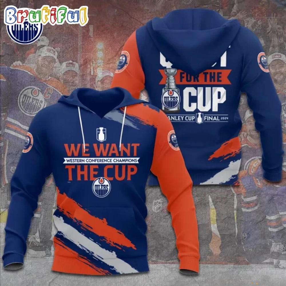 Edmonton Oilers 2024 Western Conference Champions We Want The Cup ...