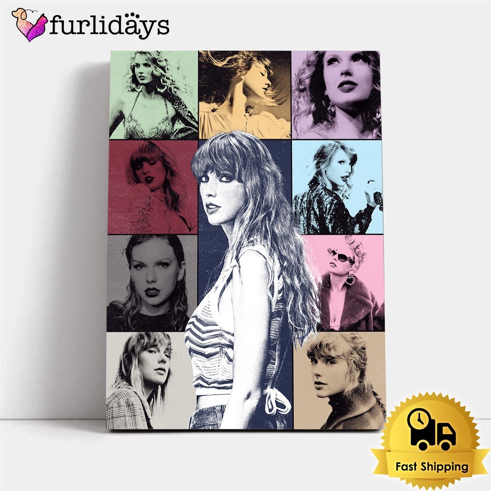 Taylor Swift The Eras Tour 2024 United Kingdom Poster Canvas ...