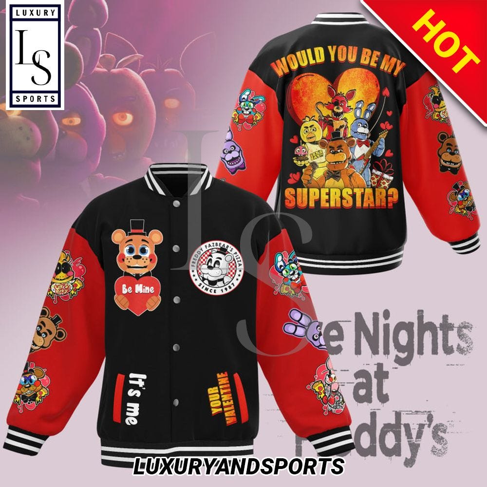 It’s Your Valentine Superstar Black Five Nights at Freddy’s Design ...