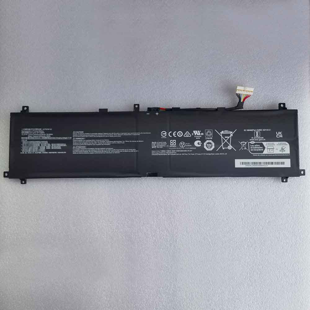 6578mAh 15.2V MSI BTY-M6M3 Replacement Battery for MSI MS-15M1 MS-15M2 ...