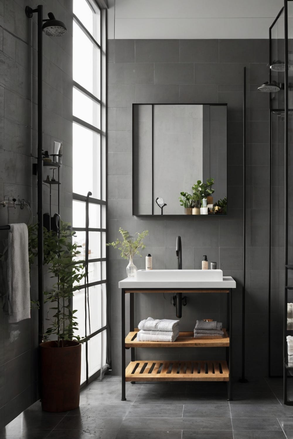 How to Create a Scandinavian-Inspired Bathroom with a Minimalist Shower ...