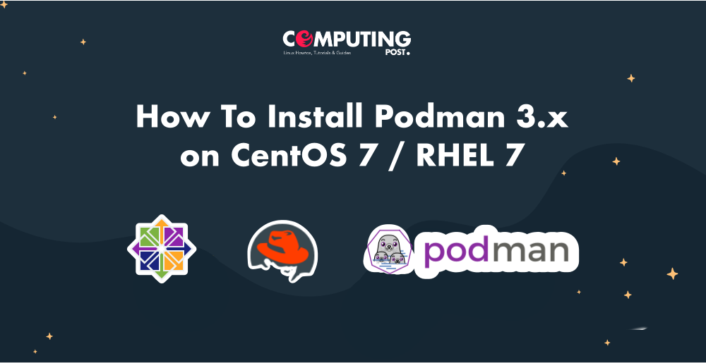 How To Install Podman 3.x on CentOS 7 / RHEL 7 | by ComputingPost | Medium