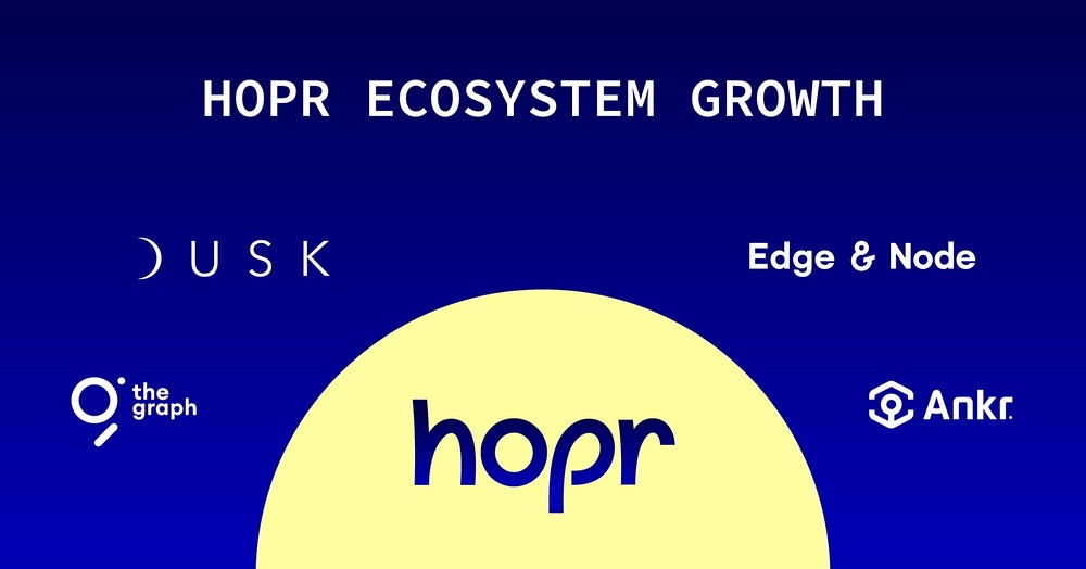 [HOPR] HOPR 생태계의 성장. 현재 Hop on Board 프로그램은 절반 정도 진행되었으며, 빠르게… | by ...