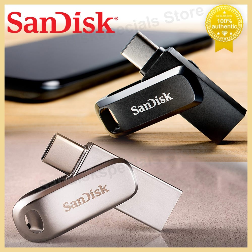 Big Deals! SanDisk Ultra Dual Drive USB Type-C Flash Drive SDDDC4 USB3.1 Pendrive 1TB 512G 256G ...