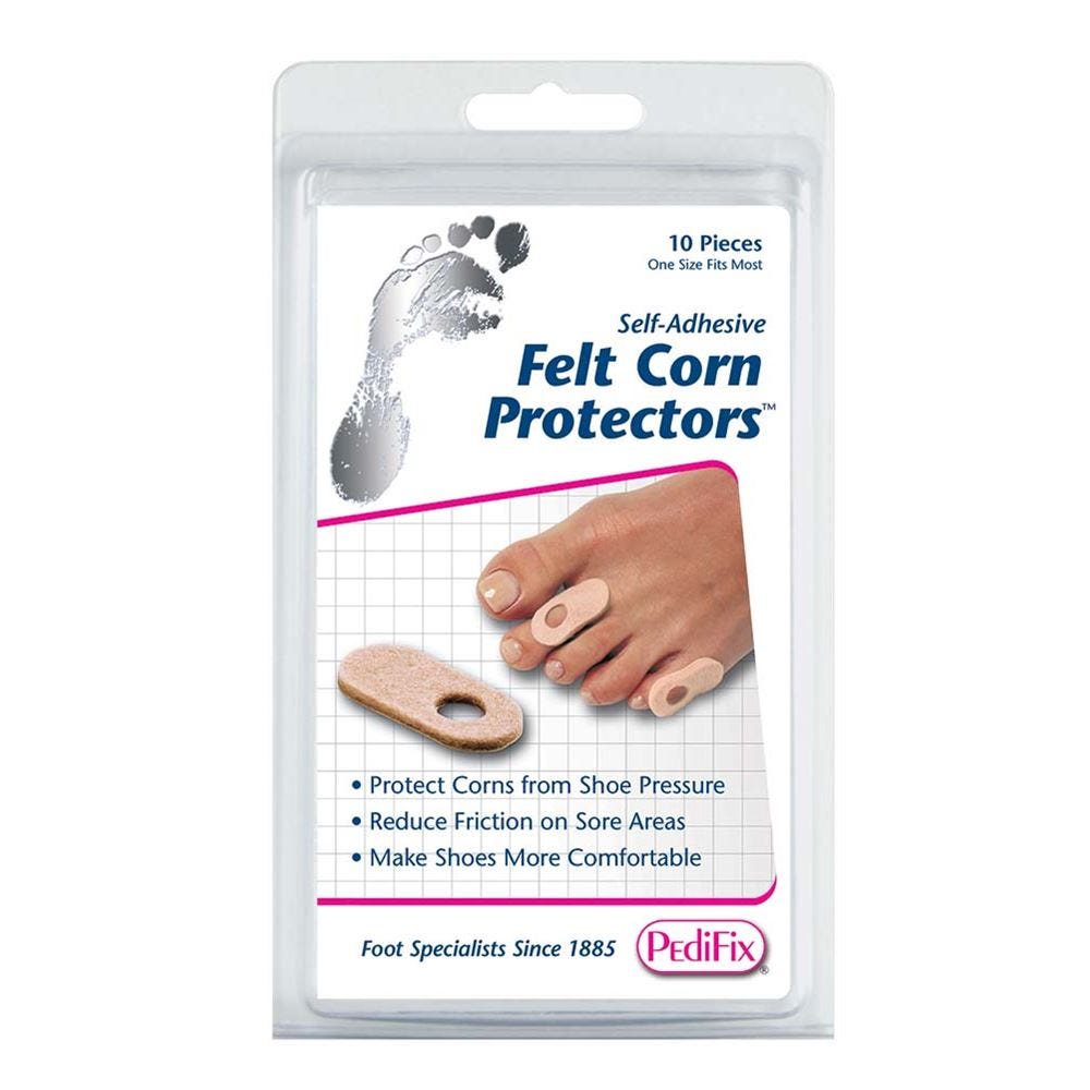 PediFix Felt Corn Protectors — Protects and Comforts Corns from ...