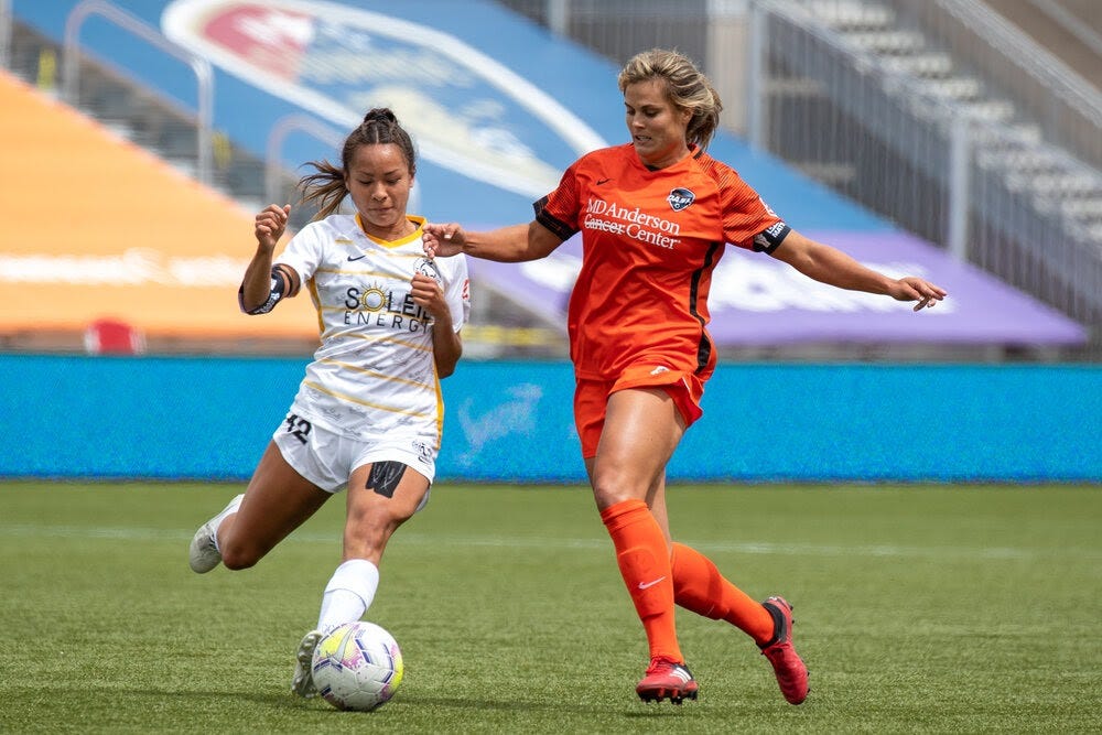 KATIE STENGEL DISCUSSES HER CROSS-CONTINENTAL SOCCER JOURNEY | by Leeza ...