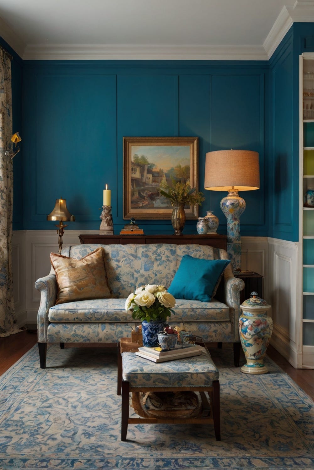 What Are the Best Color Combinations for a Traditional Living Room ...