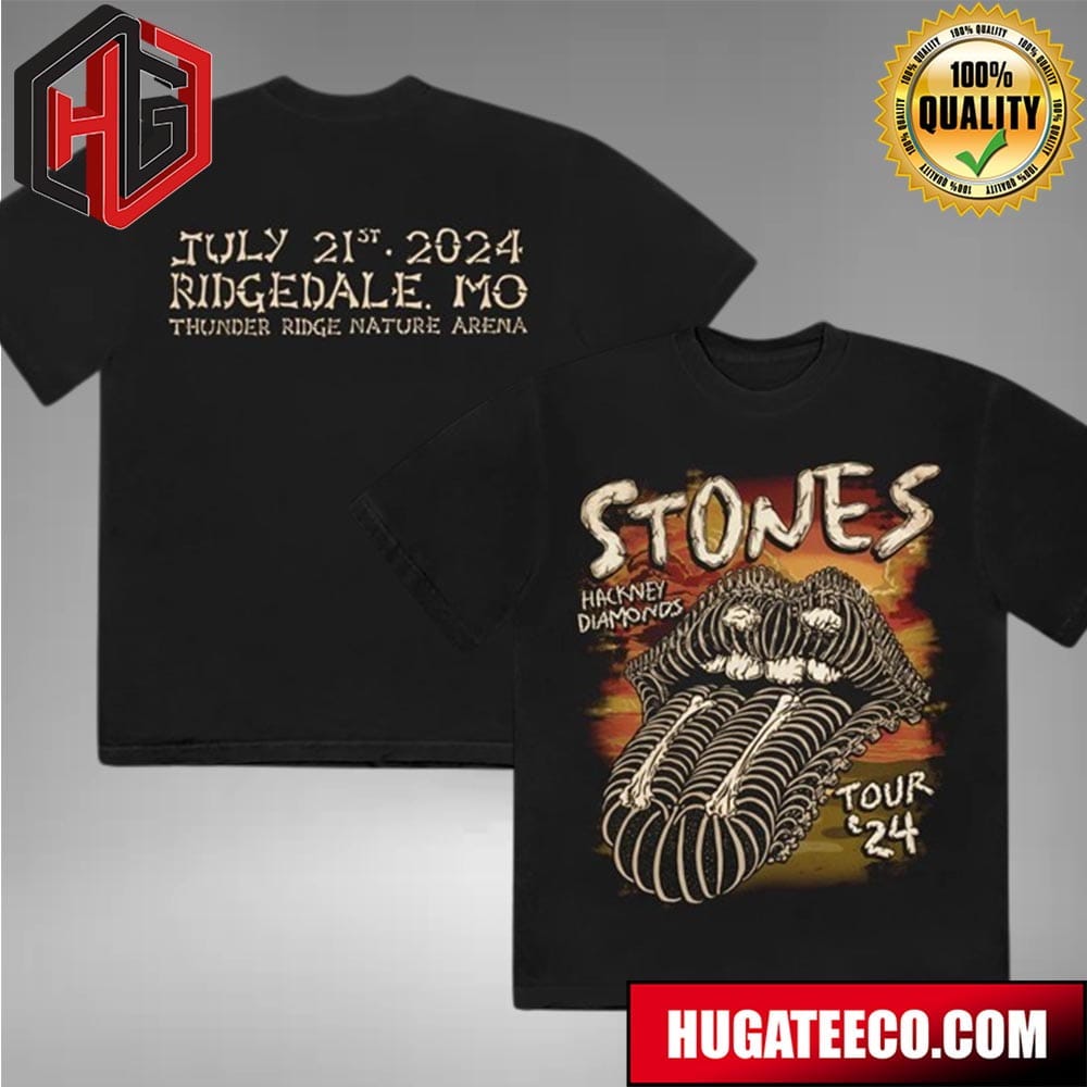The Rolling Stones Hackney Diamonds Tour 2024 On July 21st 2024 In ...