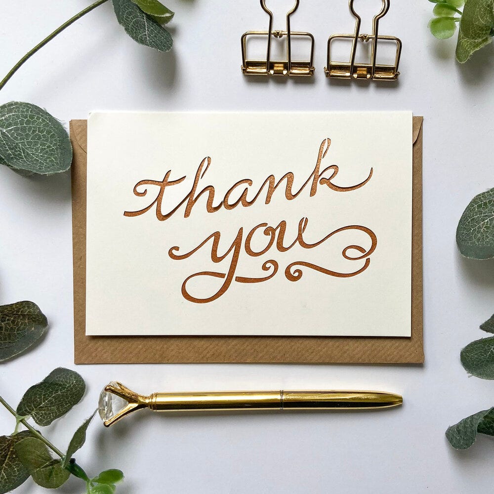 CHAPTER 1–8 : THANK YOU. The word thank you means being grateful… | by ...