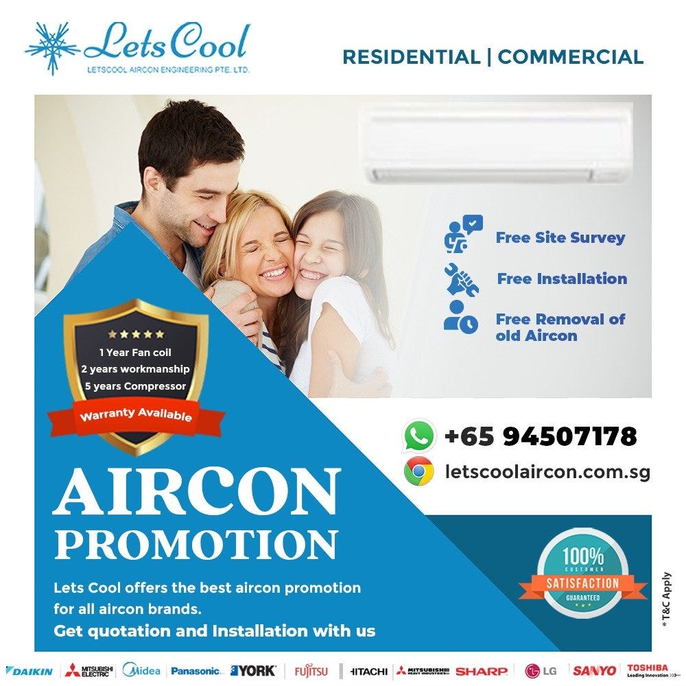 Aircon Promotion Singapore - Sopab - Medium