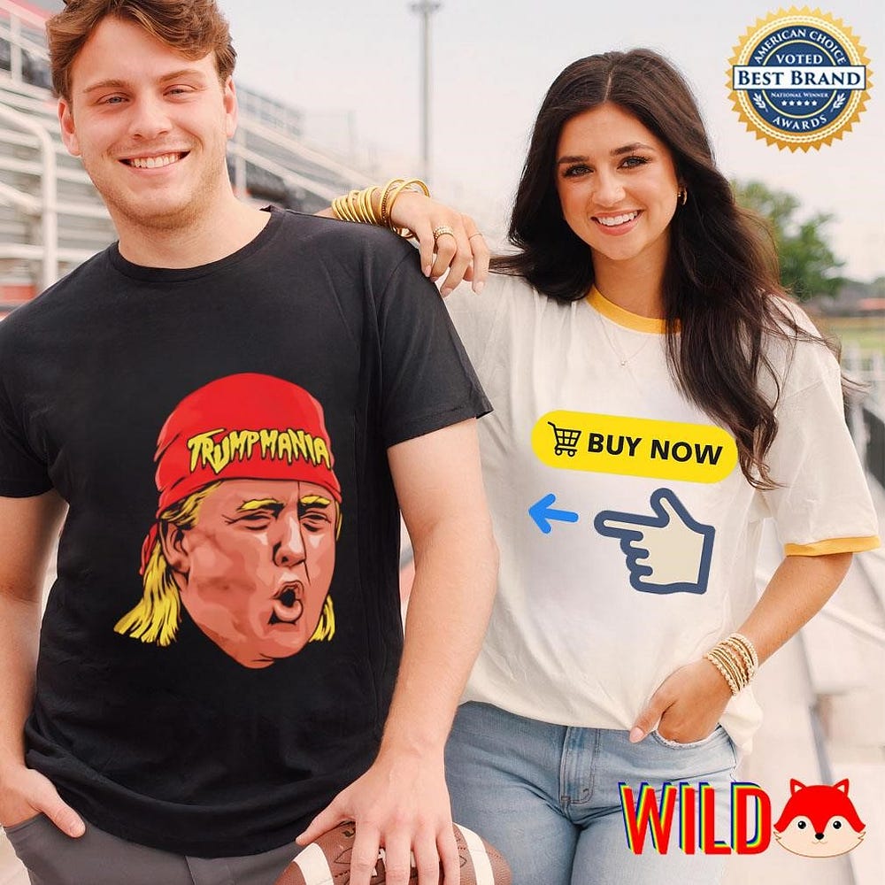 Celebrating an Iconic Fusion: Trumpmania Hulk Hogan big face shirt | by ...