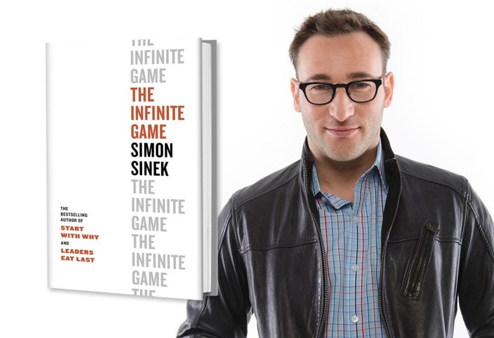 The Infinite Game by Simon Sinek. What is the difference between a ...