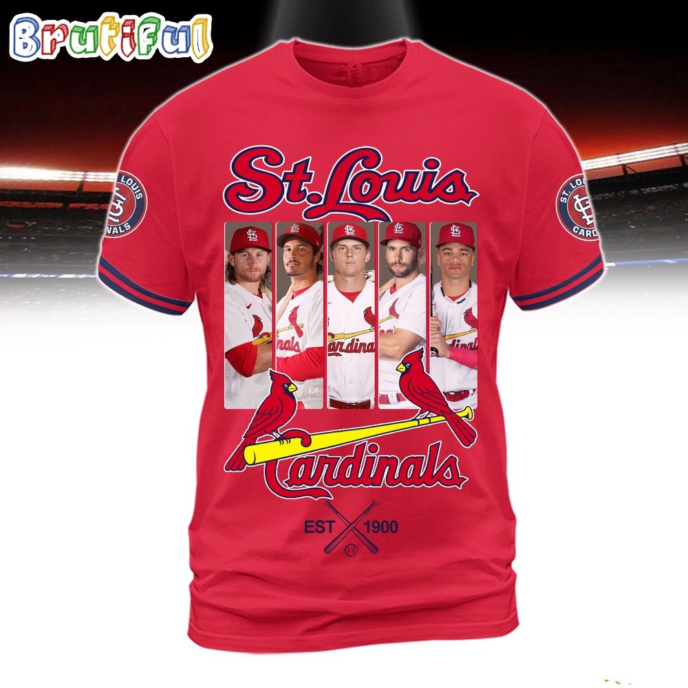 St.Louis Cardinals Starting Lineup Est 1900 3D Shirt | by Houston ...