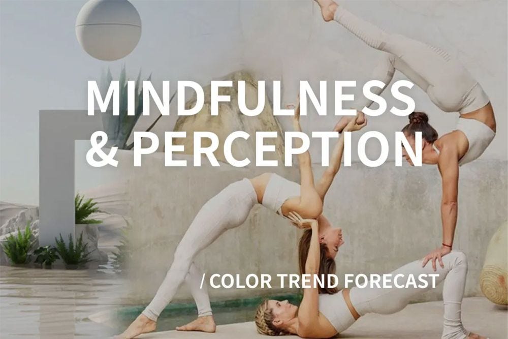 Mindfulness — The A/W 23/24 Color Trend Forecast of Women’s Yogawear | by Sansansunsports | Jul ...