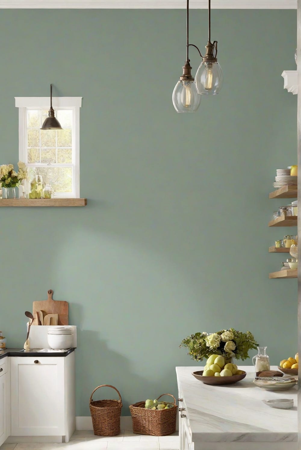 Kitchen Walls: March Wind SW 7668–2024 Kitchen Wall Paint Guide | by ...