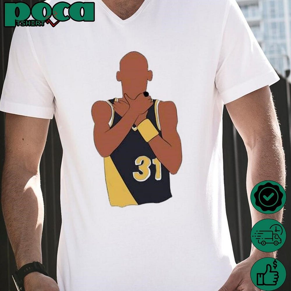 Indiana Pacers 31 Reggie Miller Choke shirt | by Pocashirtllc | Feb ...