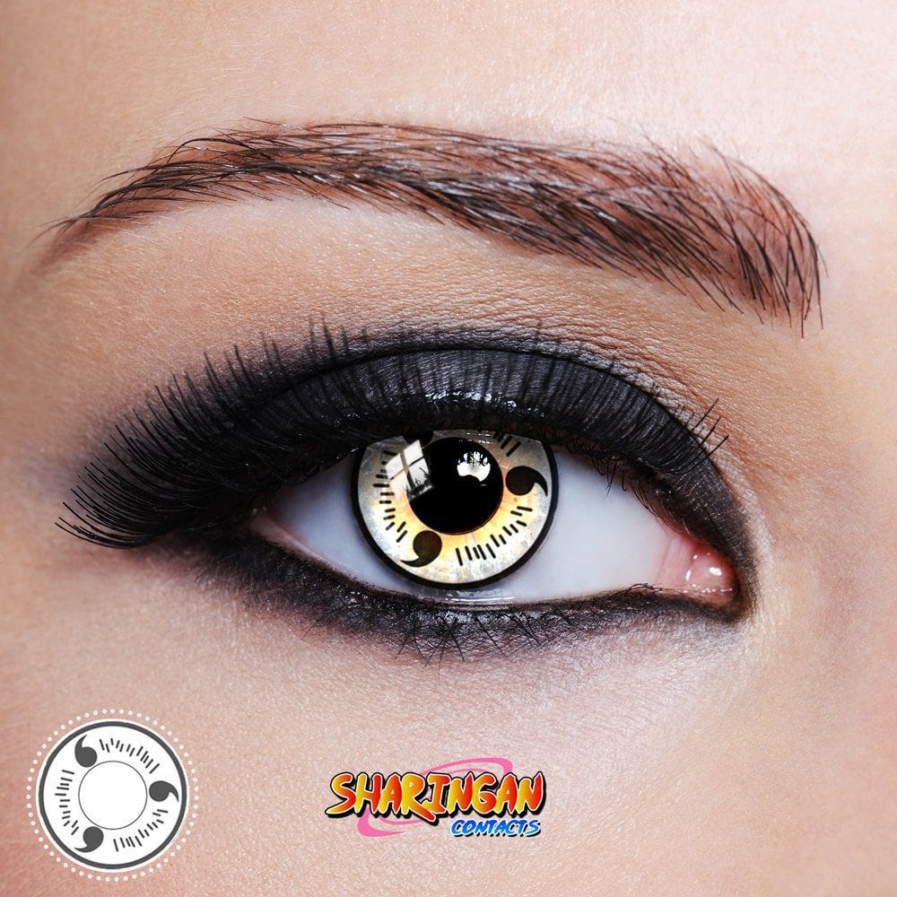 Fully Activated Uchiha White Sharingan Contacts | by Sharingan Contacts ...